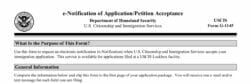 Immigration Form G-1145 - USCIS e-Notification Request