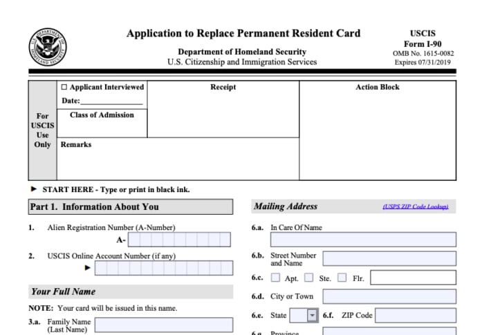 What Is the USCIS I-90 Form - A Guide by Boundless Immigration