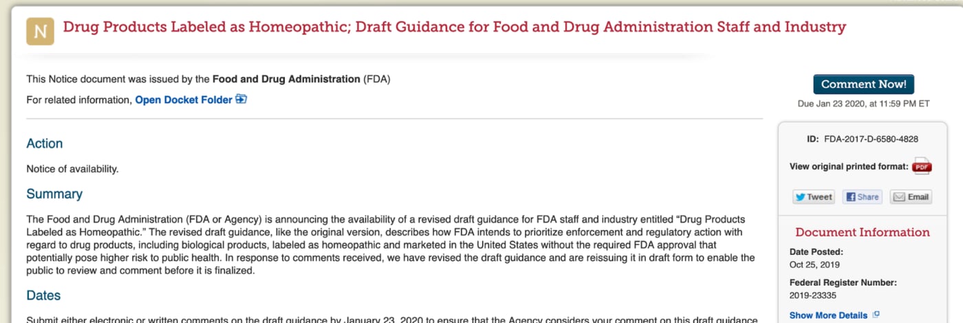 How to Submit a Public Comment to a Federal Agency