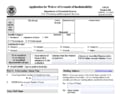 Forms I-601, I-601A - Applying For a Waiver of Inadmissibility