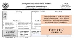 Form I-140: A Comprehensive Guide for 2024 for Employers and International Employees - Boundless
