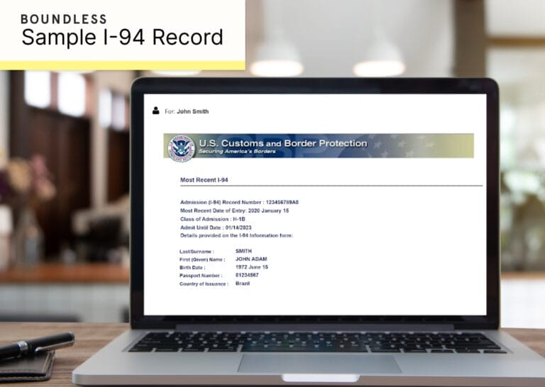 Form I-94: Travel Record (Arrival/Departure), Explained