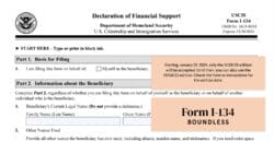 Form I-134, Explained - Declaration of Financial Support
