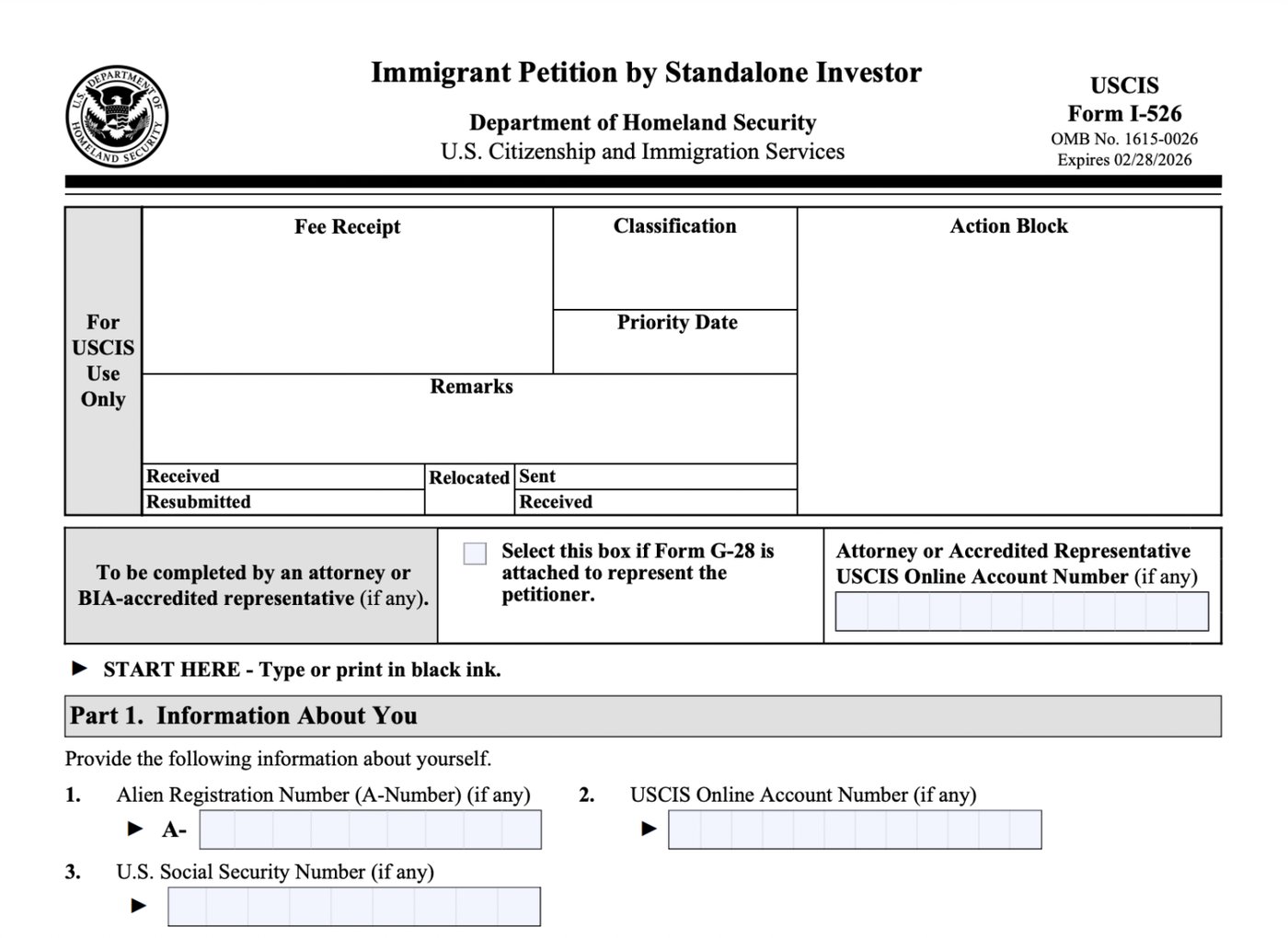 Form I-526, Explained - Boundless