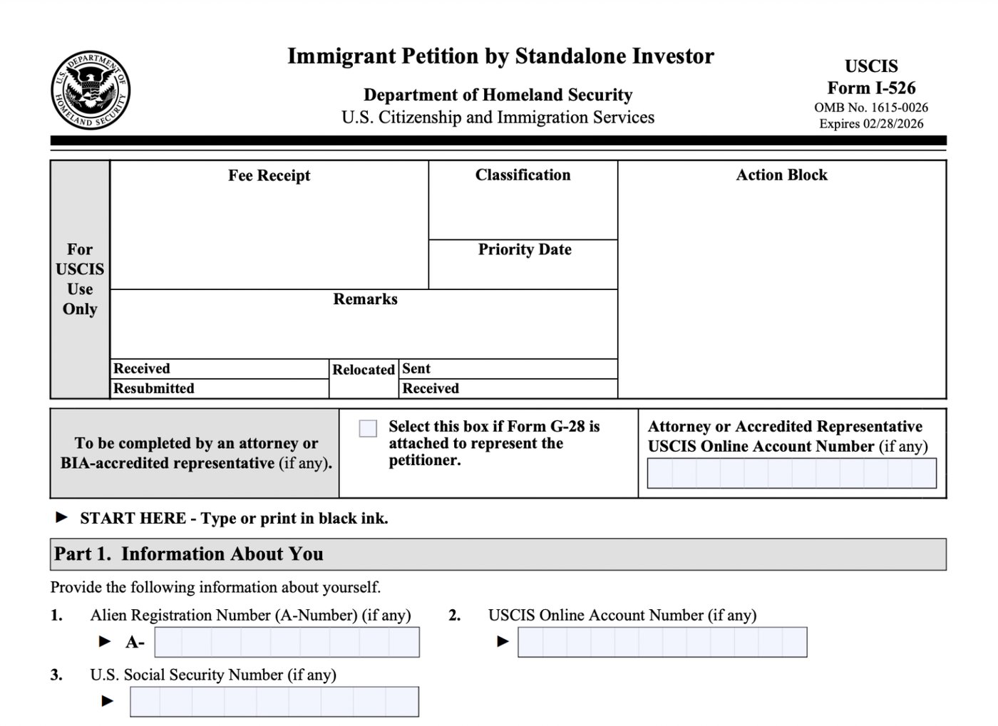Form I-526, Explained - Boundless