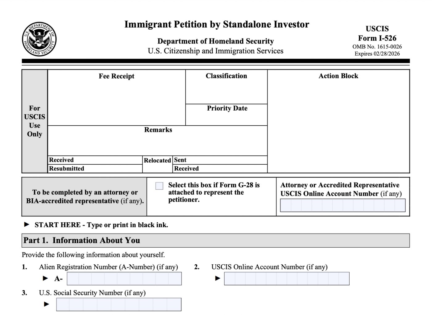Form I-526, Explained - Boundless